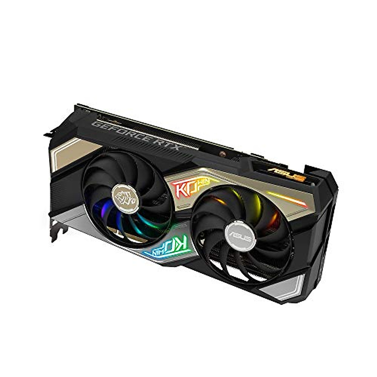ASUS KO NVIDIA GeForce RTX 3060 Ti OC Edition 8GB GDDR6 Gaming Graphics Card (PCIe 4.0, 8GB GDDR6 Memory, HDMI 2.1, DisplayPort 1.4a, Axial-tech Fan Design, 0dB Technology, Enduring capacitors)