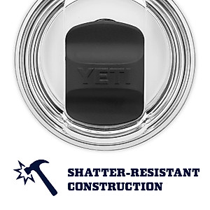 YETI Rambler 10 oz Tumbler, Stainless Steel, Vacuum Insulated with MagSlider Lid, Black