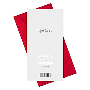 Hallmark Pack of Christmas Money or Gift Card Holders, Gold Glitter Christmas Tree (10 Cards with Envelopes), 41 (5XXH2326)