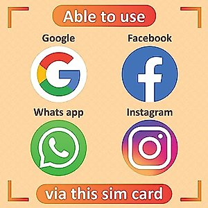 China Data only SIM Card 30Days | Mainland China, Hong Kong, Macau | 5GB of High-Speed Internet Data |Support Google, Facebook, Whats app, Instagram and More | NO ID verification needed.