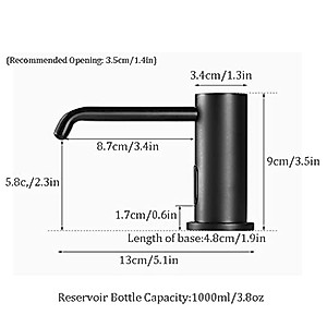 Unique Touchles Automatic Soap Dispenser in Home & Kitchen with Smart Sensors,Built in Sink Soap Dispenser for Smart Home, Dispensary Liquid Dispenser