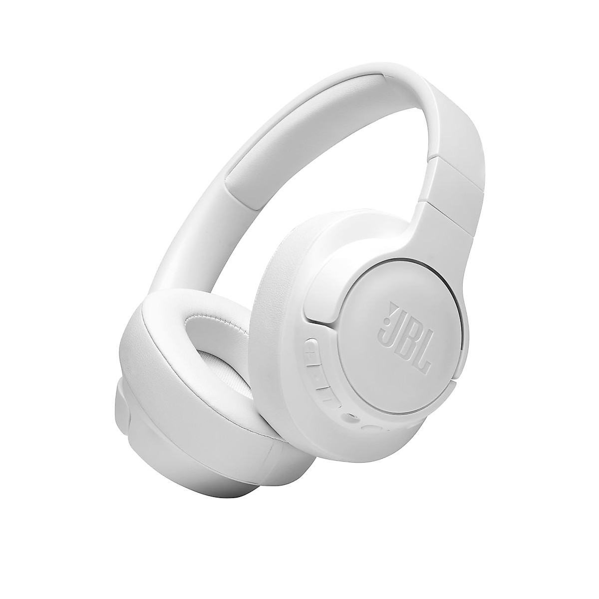 JBL Tune 760NC - Lightweight, Foldable Over-Ear Wireless Headphones with Active Noise Cancellation - White, Medium
