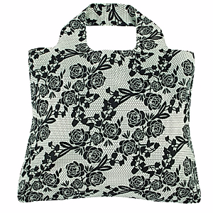 Envirosax Rosa Reusable Shopping Bag - Black-White - One Size