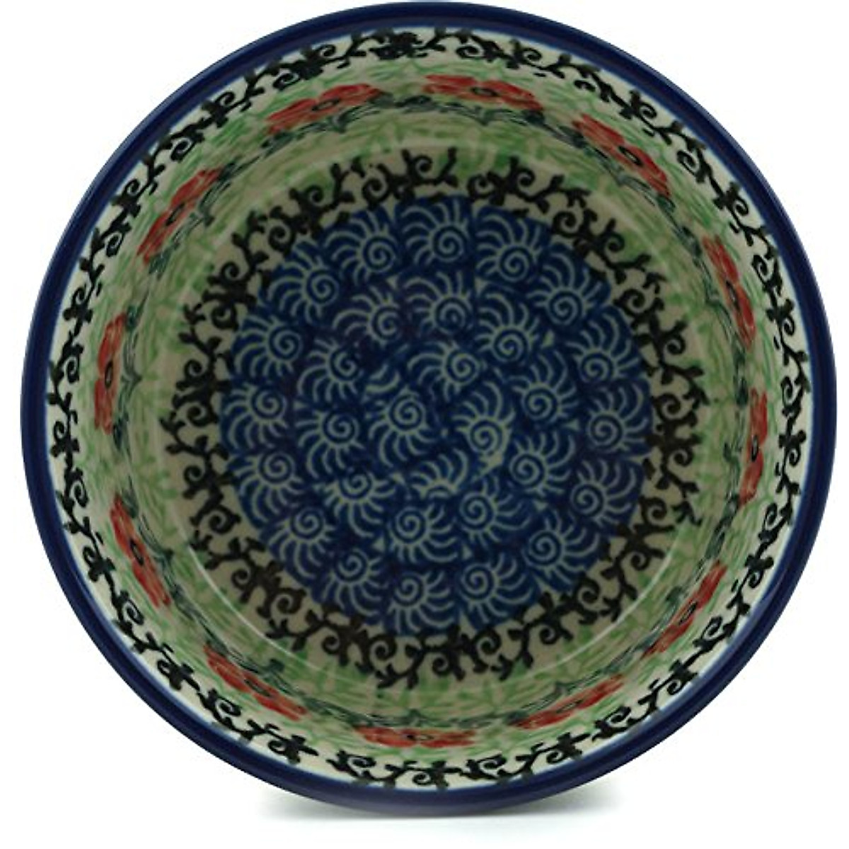 Polish Pottery Small Bowl 4-inch (Maraschino) made by Ceramika Artystyczna