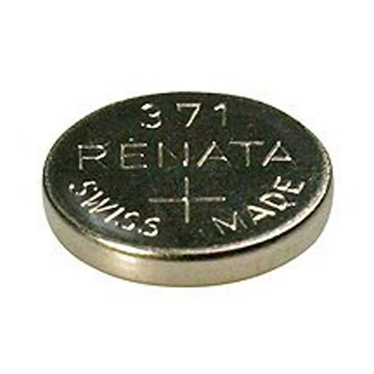 Renata Watch Battery 371 or SR920SW Swissness 1.5V 1 x 371 or SR 920 SW Silver