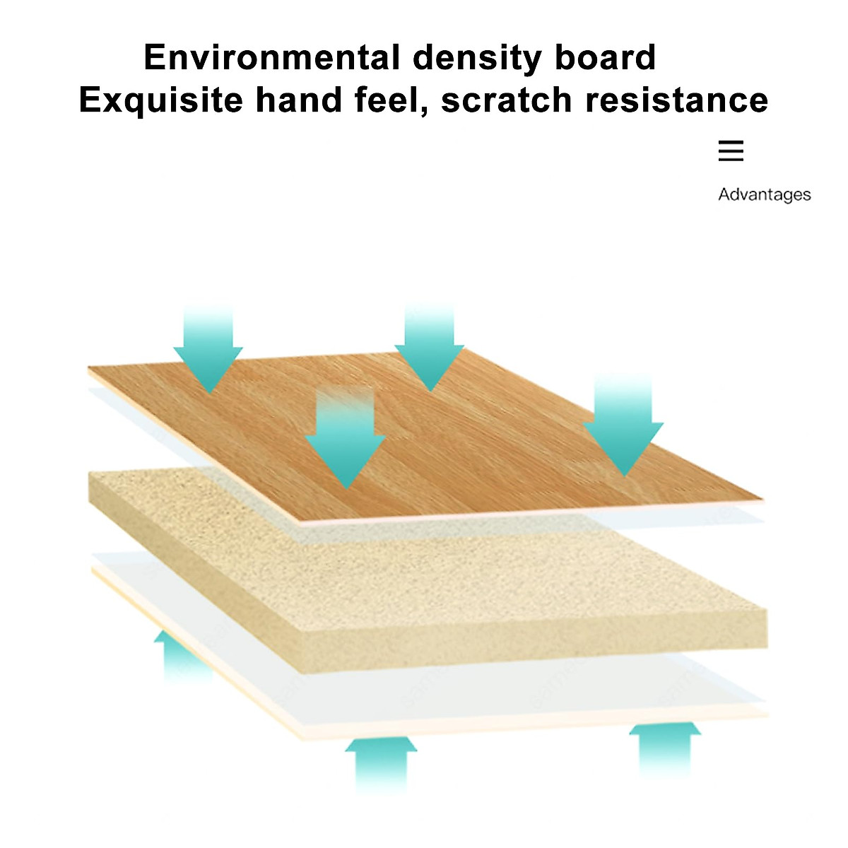 Writing Desks for Home Office, Wood Computer Desk, Modern Simple Style Home Office Gaming Desk, Basic Writing Table for Small Spaces, Laptop Computer Table, Study Desk with Solid Legs (White)