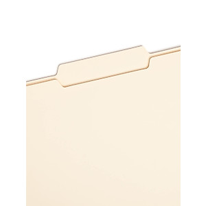 Smead File Folder, 1/3-Cut Tab, Center Position, Legal Size, Manila, 100 per Box (15332)