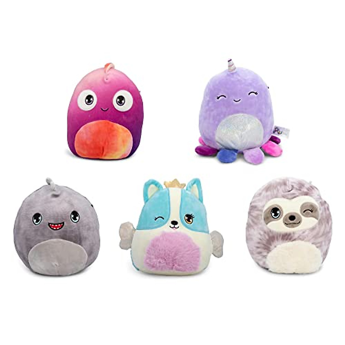 Squishmallow Kellytoy Scented Mystery Squad Bag 5” Plush (Series 2