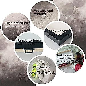 HOMEOART Herbs and Spices Kitchen Decor Pictures Dining Room Food Poster Prints Wall Decor 12"x16"x4 Panels