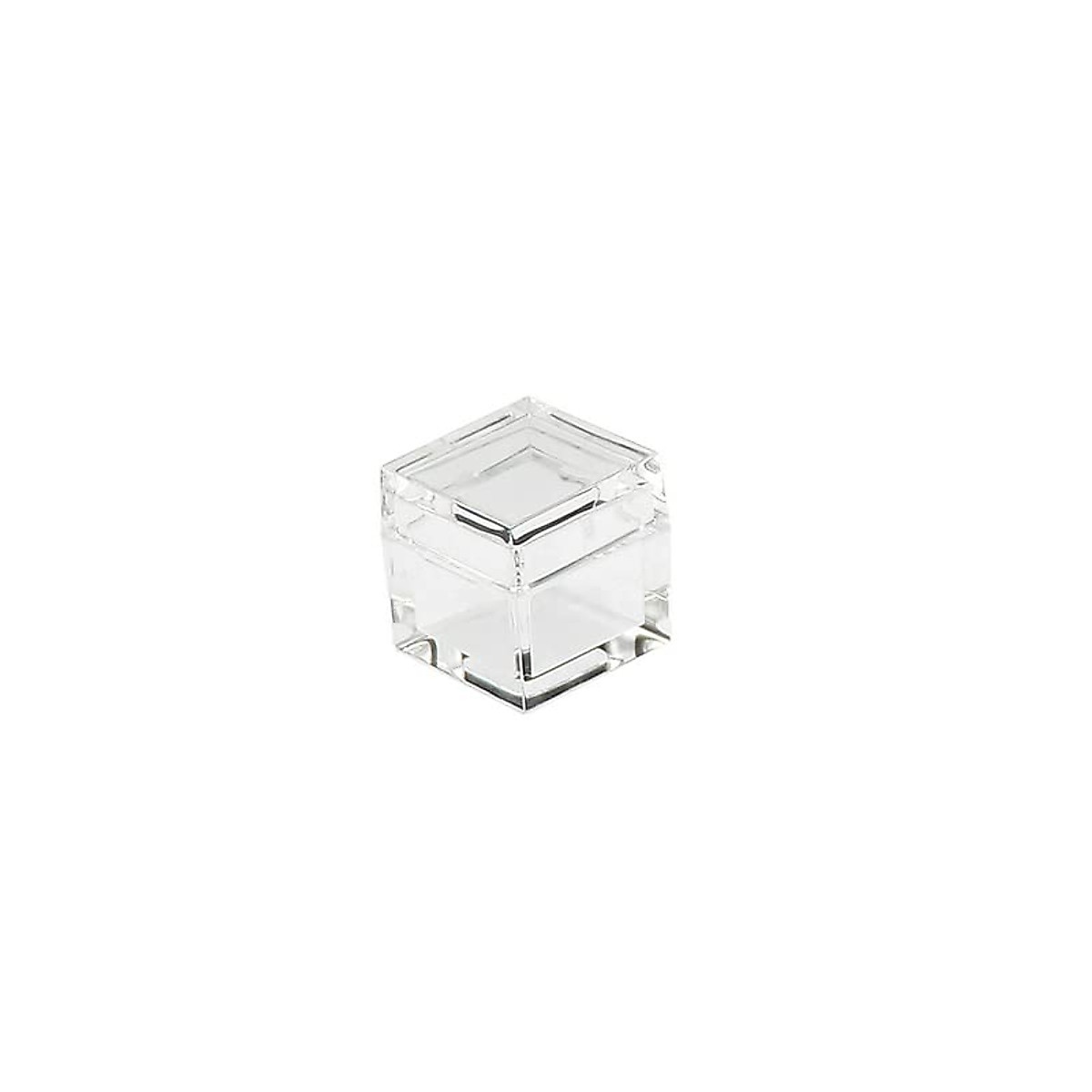 VIGAN 10PCS/Set Acrylic Cases Element Cubes Box For Element Cube Shape Clear Boxes Collection Storage For 10MM 25.4MM Element Cubes (10PCS S(14X14X14MM))