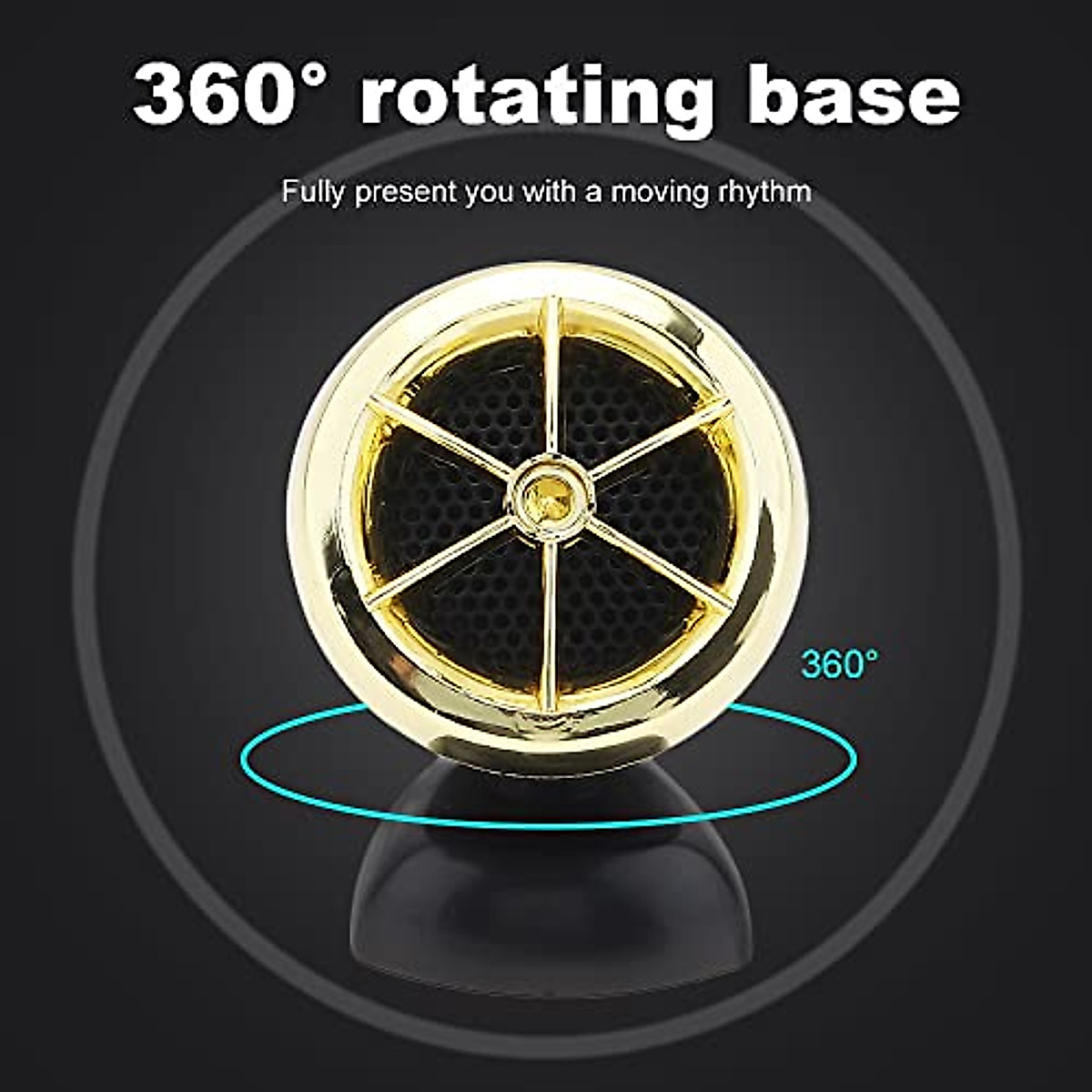 DriSentri Car Speakers, 1200W Car Dome Tweeter, 2pcs Universal 12V ...