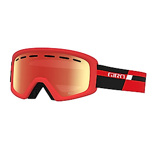 Giro Launch CP Youth Snow Ski Helmet w/Matching Goggles Matte Bright Red/Black Red Podium Flash S (52-55.5cm)