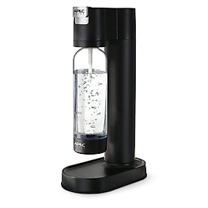 APEC Sparkle Home Soda Maker - Quickly Carbonates Water to Make Any Drink Fizz Into Bubbly Soda/Water, Premium 0.8L PET Bottle (CO2 Cylinder NOT Included)