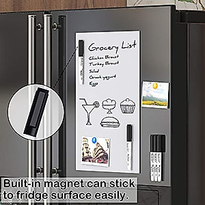 Shuttle Art Dry Erase Markers, 25 Pack Black Magnetic Whiteboard Markers with Erase, Fine Point Dry Erase Markers Perfect for Writing on Dry-Erase Whiteboards Mirrors Glasses for School Office Home