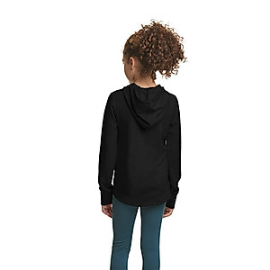 C9 Champion Girls' Fleece Asymmetrical Jacket, Ebony Heather, Large