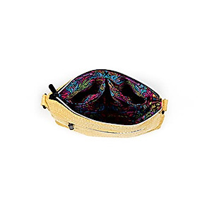 DIME BAGS Day Tripper | Hemp Shoulder Bag | Crossbody and Clutch Purse | Custom Interior Lining by Ellie Paisley (Yellow)