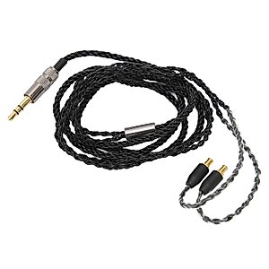 Sanpyl Headphone Cable Replacement, 130cm/51.2in Length 3.5mm Plug 18 Core Oxygen Free Copper, Earphone Cable for ATH CKS1100 E40 E50 E70 LS200 LS300