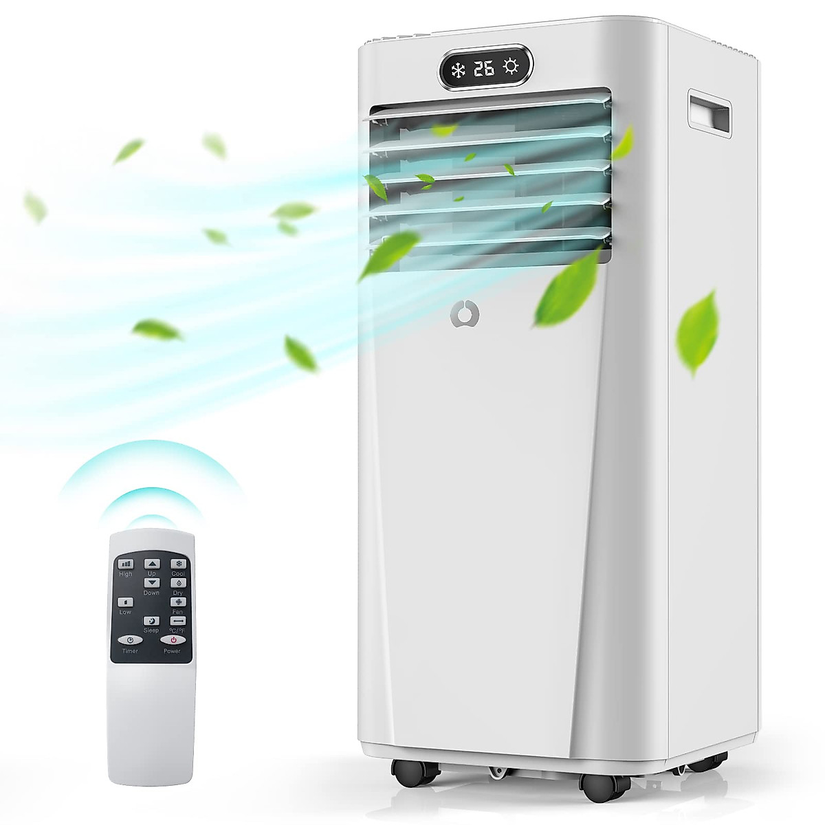 AirOrig 10,000 BTU Portable Air Conditioners/portable air conditioners for 1 room to 400 sq.ft/ 3 in 1 AC Portable Unit with Dehumidifier/Fan & Window Kit Included