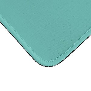 Mouse Pads Gold Pineapple on Teal Desk Mat Gaming Mousepad Non Slip Rubber Mouse Mat for Desk Keyboard, Wireless Mouse, Office Computer