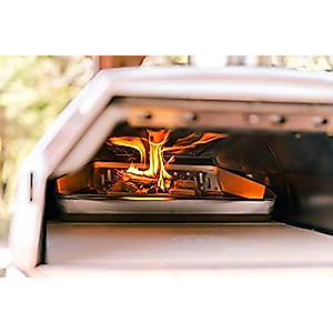 OOFT 6 Inch Mini Pizza Oven Wood - 100% Kiln Dried Oak - Perfect for Ooni Karu, Solo Stove Mesa & Pi and Other Mini Pizza Ovens - 8-10lb Box - Hardwood Pizza Oven Kindling Logs - High Heat & Slow Burn