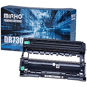 MIRHO Compatible Drum Unit Replacement for Brother DR730 DR-730 DR 730 to Use with HL-L2370DW HL-L2390DW MFC-L2750DW MFC-L2710DW DCP-L2550DW (Drum Unit, 1 Pack)