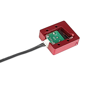 Aluminum 3D Printer Parts Filament Break Module Detector Sensor Run Out Pause Monitor for Creality CR-10 V3 V2 / SV03 / CR-10S Pro V2 / CR10 Max/Ender 3 Max/Ender-6 /CR-3040 Pro (Filament Sensor)