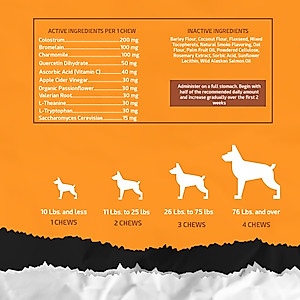 PointPet Allergy Plus Calming Formula for Dogs, 120 Count - Comprehensive Seasonal Allergy Support - Helps & Manages Histamine - Premium 13-in-1 Blend