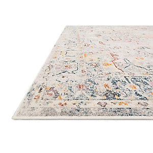 Loloi II Clara Collection CLA-04 Lt Grey/Multi 9'-3'' x 13' Area Rug