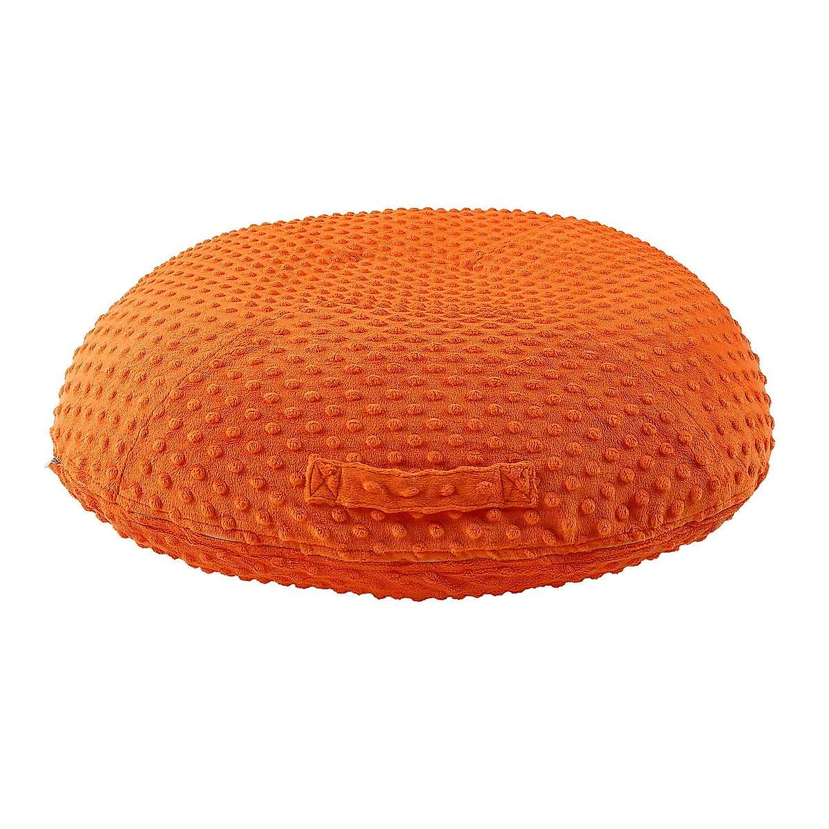 Removable Slipcover for Newborn Lounger, Super Soft Premium Minky Dot Baby Lounger Cover, Ultra Comfortable, Safe for Babies (Orange)