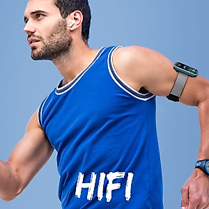 64GB MP3 Player with Clip, AGPTEK Bluetooth 5.3 Lossless Sound with FM Radio, Voice Recorder for Sport Running, Supports up to 128GB TF Card