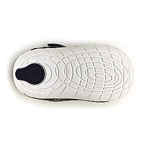 Stride Rite baby boys Soft Motion Kylo Sneaker, Navy/Gray, 6 Wide Toddler US