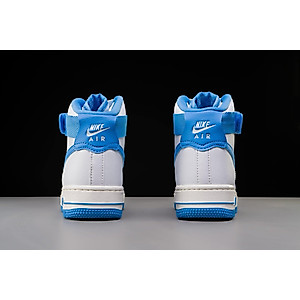 NIKE Women's High Sneakers, White University Blue Sail, 6.5