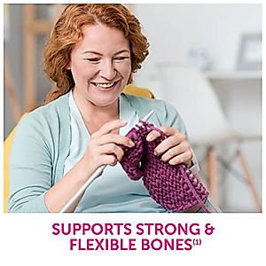 Caltrate Gummy Bites 500 mg Calcium and Vitamin D Supplement, Black Cherry, Strawberry, Orange - 100 Count