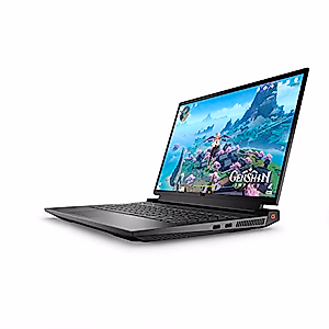 Dell G16 7620 Gaming Laptop - 16-inch QHD 165Hz Display, Intel Core i9-12900H Processor, 32GB DDR5 RAM, 1TB SSD, WiFi 6, NVIDIA GeForce RTX3070Ti Graphics, Services + Windows 11 Home - Black