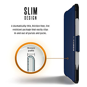 UAG Folio iPad Pro 11-inch (1st Gen, 2018) Case Metropolis [Cobalt] Feather-Light Rugged Military Drop Tested iPad Cover with Apple Pencil Holder