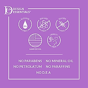 Design Essentials Agave & Lavender Moisturizing Blow-Dry & Styling Primer, 8 Ounce