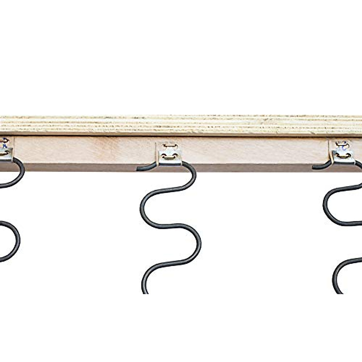 House2Home 25" Sofa Upholstery Spring Replacement, 2pk Repair Kit for Furniture Chair Couch, Includes Clips, Screws, and Instructions