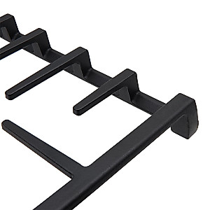 Siwdoy WB31X27150 Range Surface Burner Grate, Center Grate Compatible With GE Stove Replaces WB31X24737, Cast Iron Rack Matte Black Finish