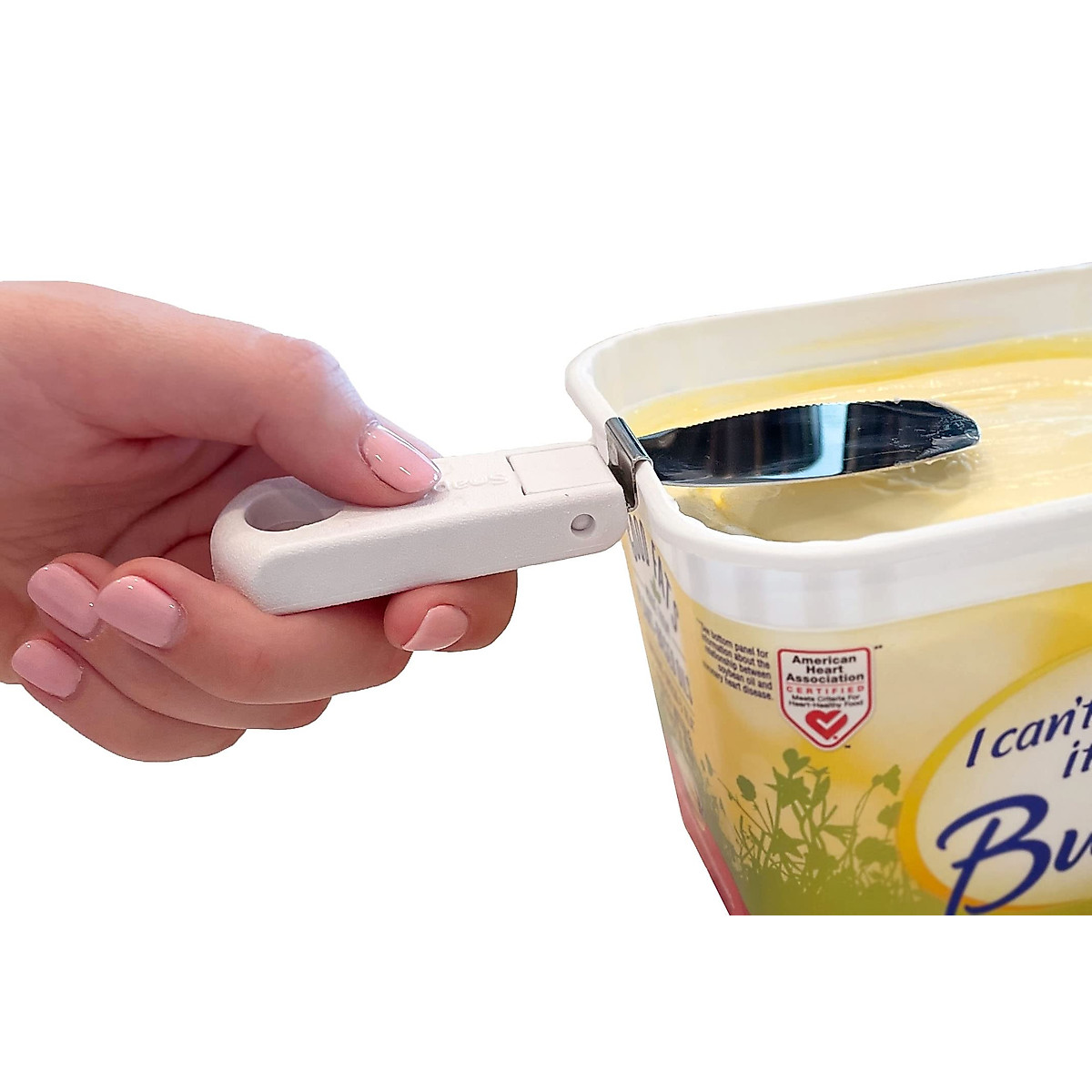 SnapAway, Attachable Tub Butter Knife