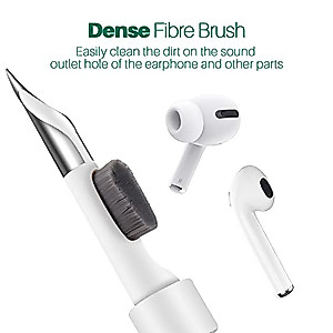 Siumir Earbuds Cleaning Pen Kit Compatible with Airpods Bluetooth Earbuds Cleaning Putty Cleaning Cloth Wipes Cleaning Tools for Charging Case, Headphones Phone, Earbuds, Camera