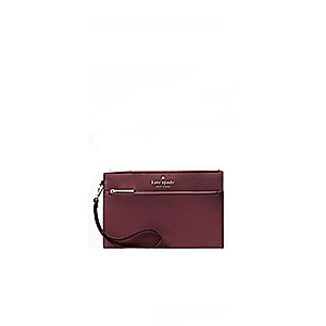 Kate Spade Staci Medium Leather Wallet (Deep berry)