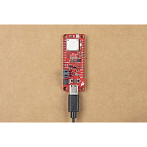 SparkFun Compatible with LoRa Thing Plus - expLoRaBLE-NM180100 System in Package(SiP)-Ambiq Apollo3 microcontroller-Includes Semtech SX1262 LoRa transceiver-Supporting 868MHz & 915MHz Bands & BLE