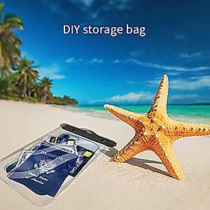 2021 Upgrade Universal Waterproof Phone Case, Pressure Grid Design, More sensitive IPX8 Waterproof Phone Bag, Compatible with iPhone 12 Pro 11 Pro Max XS Max XR X 8 7 Samsung Galaxy up to 7 Inches