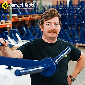 Current Tools 510 Reel Truck - 24" Wide Heavy Duty Cable Hand Cart with Large Wheels & Five 5/8" Spindles