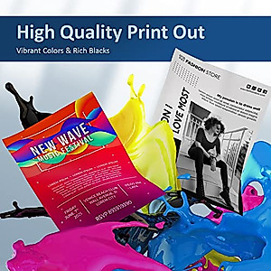 Smart Printink 61XL Ink Cartridge Replacement for HP 61 XL (Black & Tri-Color) High-Yield Ink Compatible:Envy 4500 &500 Series, Deskjet 1000 1056 1510 1512 1010 1055, OfficeJet 2620 4630 4632 4634