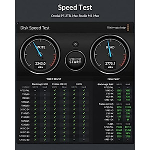 GiGimundo AJM40C Ultra-Fast 40Gbps External SSD Enclosure - Compatible for Mac/PC with Thunderbolt 3/4 for High-Speed Data Transfer, 4K Video Editing, Gaming, Backup - Silver
