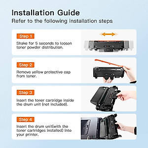 E-Z Ink (TM) Compatible Toner Cartridge Replacement for Samsung 116L MLTD116L D116L MLT D116L to use with SL-M2625D SL-M2825DW SL-M2835DW (2 Black)