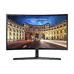 2018 Samsung CF396 Series Super Slim Curved 27-Inch Full HD 16:9 LED-Backlit Monitor with AMD FreeSync, 1080p, 60Hz, 4ms, Game Mode, Eye Saver Mode, VESA Mount, HDMI, VGA, Black