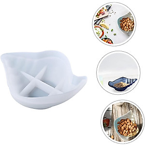 1pc Conch Plate Mold Resin Molds Tray Molds for Resin Silicone Molds for Resin Silicone Jar Mold Resin Trinket Container Mold Silicone Shell Tray Professional DIY Mold Crafts Mold