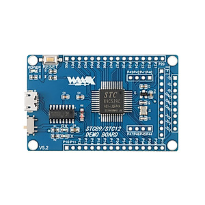 000 JESSINIE STC89C52RC Minimum System Board STC51 STC89C52RC core Development Learning Board CH340 51 Experimental Board Single Chip Microcomputer Development